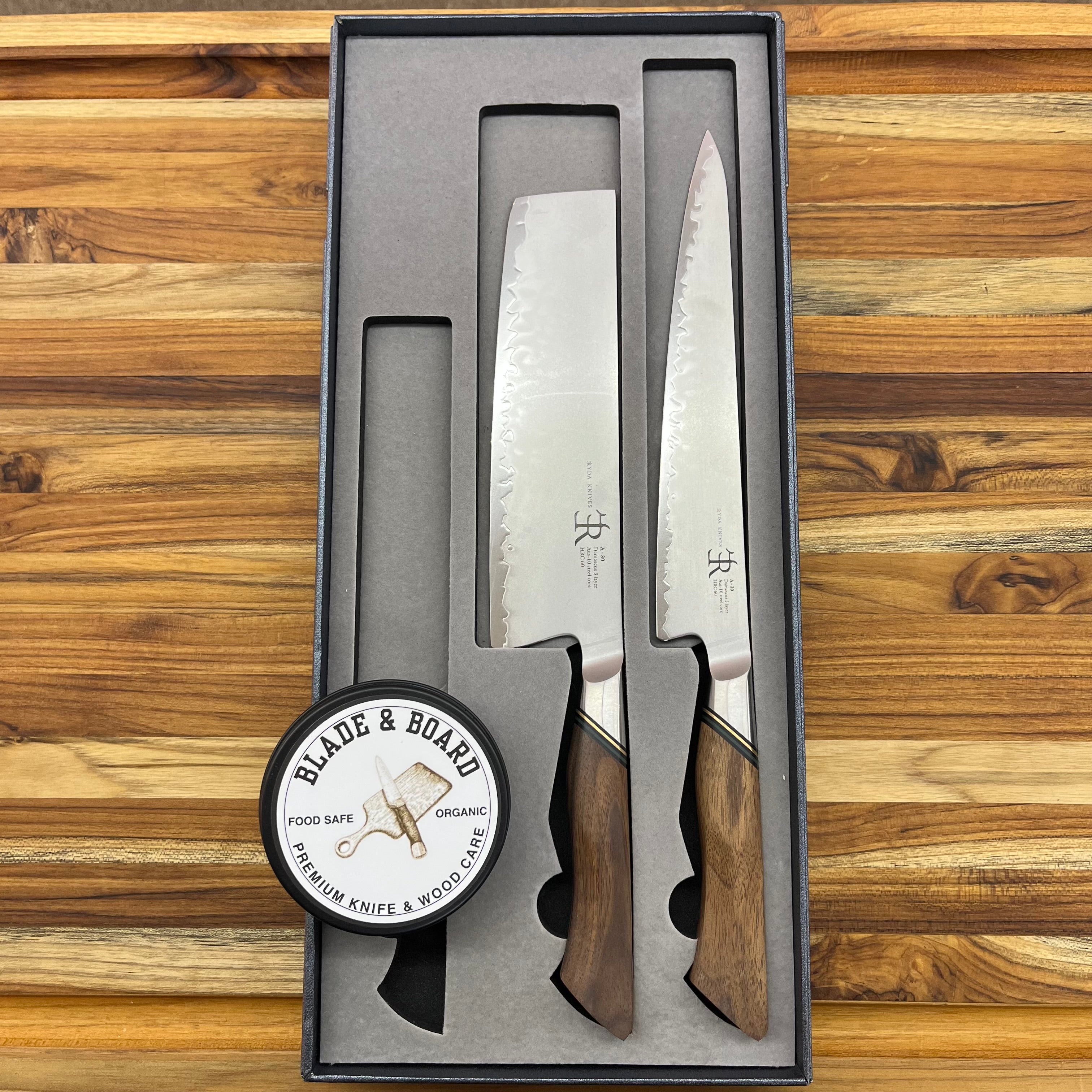 Ryda Knives A-30 Series 4pc Holiday Meat & Potatoes Set | PEC – PERFECT ...