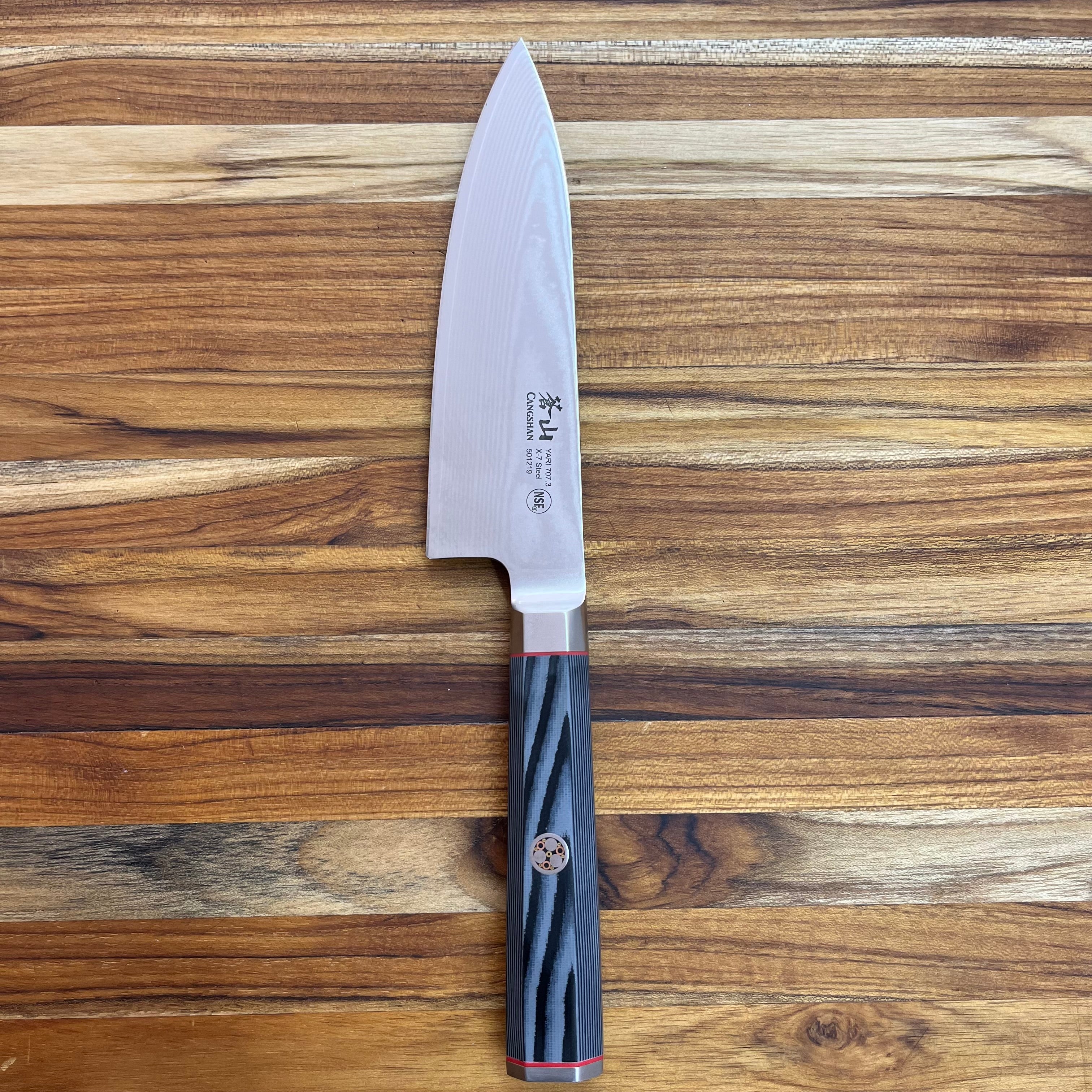 Cangshan 501219 Yari 6" Chef's Knife w/ Sheath | PEC – PERFECT EDGE CUTLERY