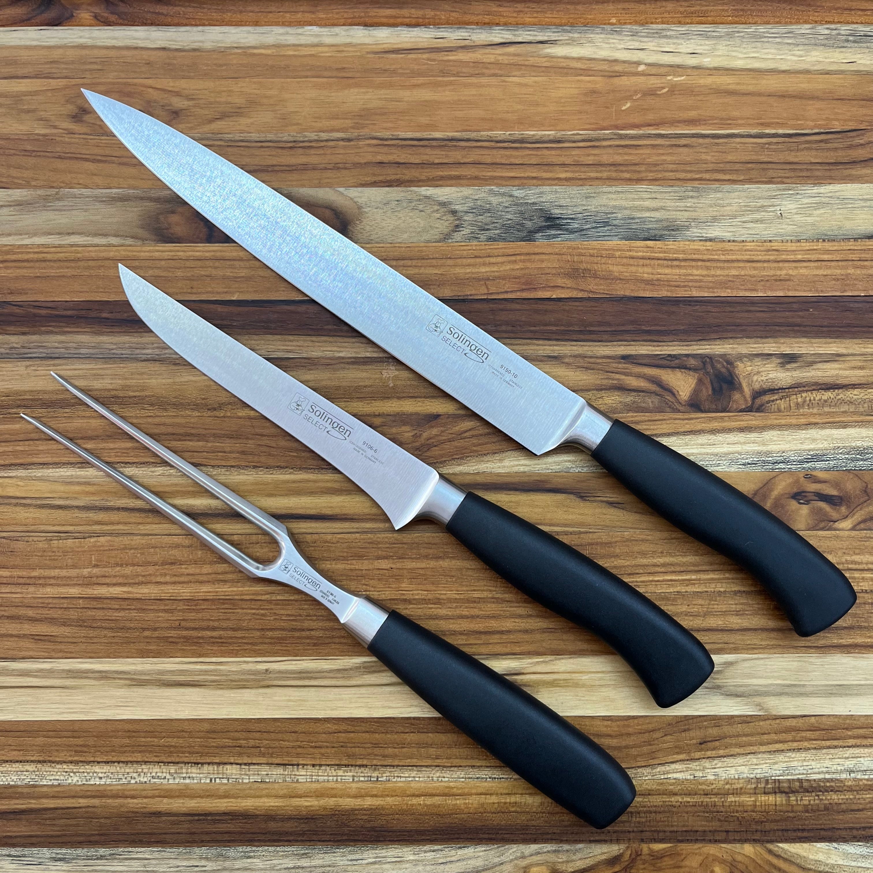 PEC Solingen Select Meat 3pc Bundle | 50% Off – PERFECT EDGE CUTLERY